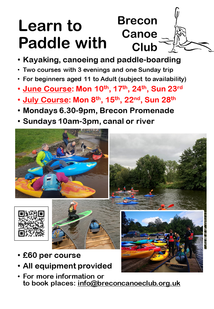 Mon 10 Jun 2024 Summer Training – including ‘Learn to Paddle’ course ...