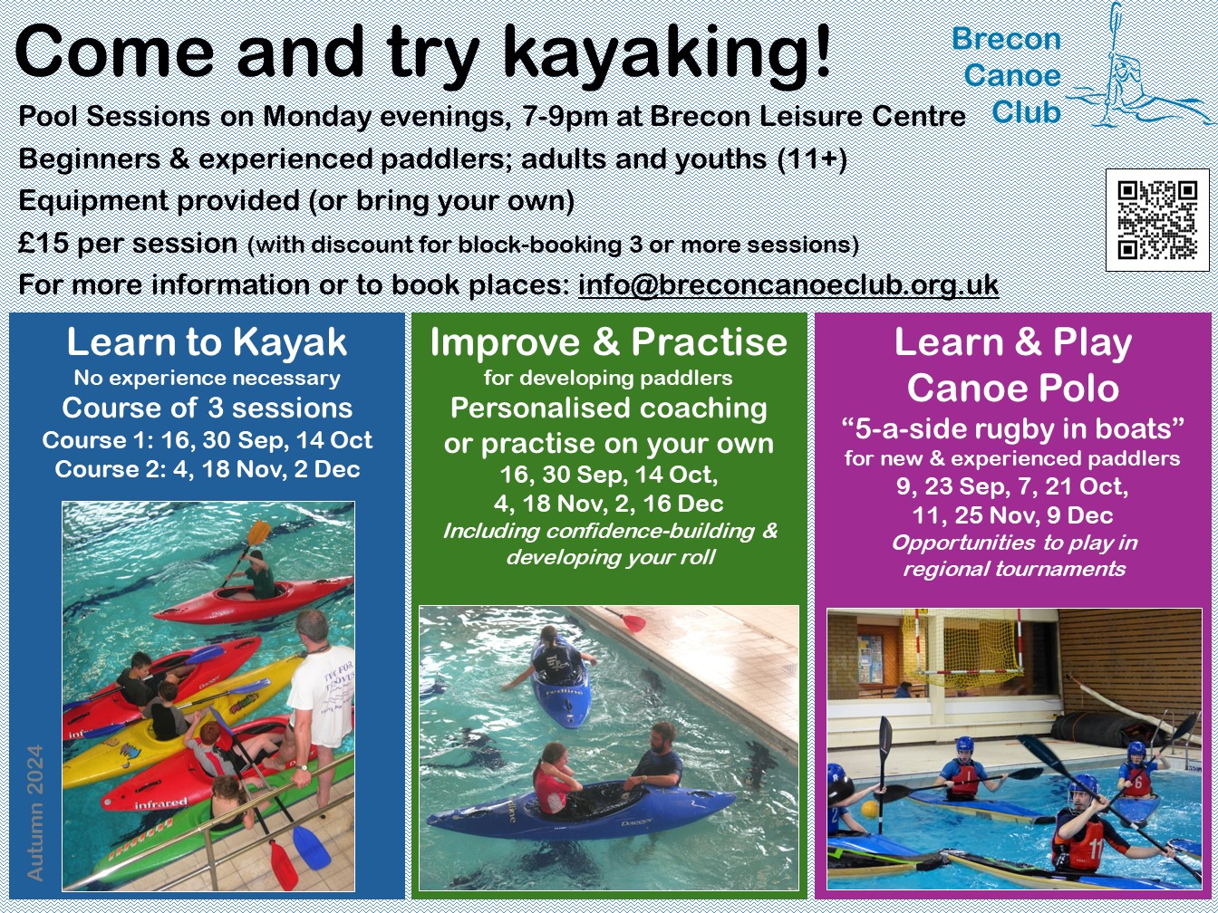 Mon 16 Sep 2024 Pool Session (General Training) – including Learn to ...